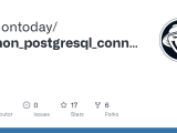 Github Pythontoday Python Postgresql Connection