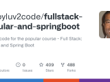 Github Darbyluv2code Fullstack Angular And Springboot Source Code