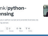 Github Flemk Python Licensing License Your Python Script And Provide