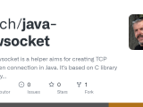 Github Ulrich Java Rawsocket Java Rawsocket Is A Helper Aims For