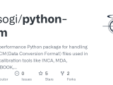 Github C0sogi Python Dcm A High Performance Python Package For