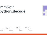 Github Fengmm521 Ssr Python Decode
