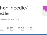 Github Python Needle Needle Automated Tests For Your Css