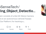 Github Autosensetech Moving Object Detection And Tracking The System