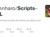Github Dannharo Scripts Sql Scripts De Base De Datos Del Sistema De