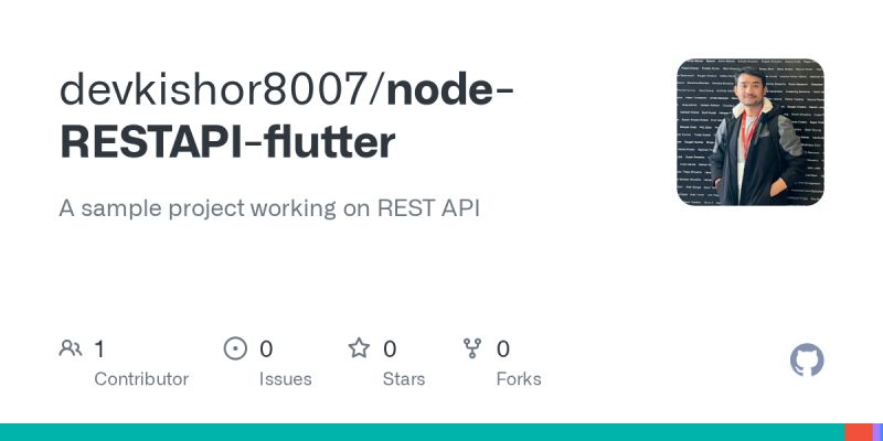 Github Devkishor8007 Node Restapi Flutter A Sample Project Working - Desktop Landscape Pictures for Desktop
