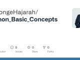 Github Kabongehajarah Python Basic Concepts