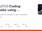 Github Shra2703 Coding Website Using Bootstrap Framework Here I Made