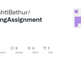 Github Srushtibethur Springassignment