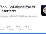 Github Devtech Solutions Hydex Dex Interface рџ Open Source