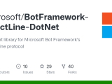 Github Microsoft Botframework Directline Dotnet C Client Library