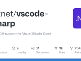 Github Dotnet Vscode Csharp Official C Support For Visual Studio Code