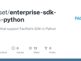 Github Factset Enterprise Sdk Utils Python Utilities That Support
