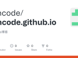 Github Gchcode Gchcode Github Io 我的hexo博客