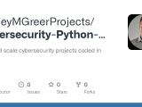 Github Ashleymgreerprojects Cybersecurity Python Scripts My Small
