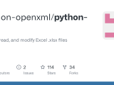 Github Python Openxml Python Xlsx Create Read And Modify Excel