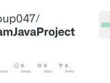 Github Group047 Examjavaproject