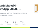 Github Jeevanbisht Api Nativeapp Adal Sampleapp Contains Sample Asp