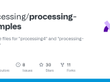 Github Processing Processing Examples Example Files For Processing4