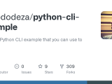 Github Alfredodeza Python Cli Example A Small Python Cli Example