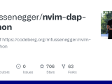 Github Mfussenegger Nvim Dap Python An Extension For Nvim Dap