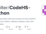Github Juplter Codehs Python A Database Filled With The Answers To
