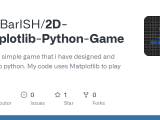 Github Bill Barish 2d Matplotlib Python Game This Is A Simple Game