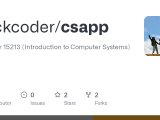 Github Seckcoder Csapp Code For 15213 Introduction To Computer Systems