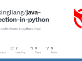 Github Gaoxingliang Java Collection In Python The Java Collections