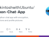 Github Hackintoshwithubuntu Python Chat App A Gui Python Chat App