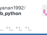Github Daiyanan1992 Web Python