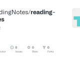 Github Readingnotes Reading Notes 读书笔记