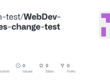 Github Wren Test Webdev Notes Change Test