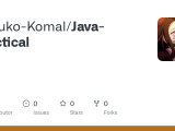 Github Nezuko Komal Java Practical