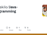 Github Saloskilo Java Programming