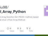 Github Cynliu98 Pixel Array Python The Pixel Array Solution Set