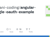 Github Tamani Coding Angular Google Oauth Example