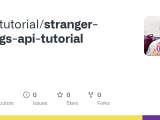 Github Api Tutorial Stranger Things Api Tutorial