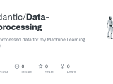 Github Devg10 Data Preprocessing The Preprocessed Data For My
