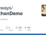 Github Seeways Pythondemo My Python Demo