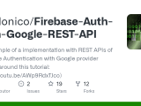 Firebase Auth With Google Rest Api Assets Scripts Meta At Master