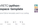 Github Utahretc Python Codespace Template