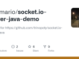 Github Oddmario Socket Io Server Java Demo A Demo For Https Github
