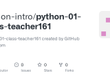 Github Python Intro Python 01 Class Teacher161 Python 01 Class