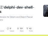 Github Rruz Delphi Dev Shell Tools Shell Extension For Delphi And