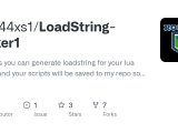 Github Root44xs1 Loadstring Maker1 Whit This You Can Generate
