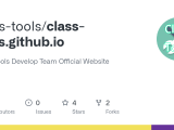 Github Class Tools Class Tools Github Io Class Tools Develop Team