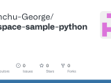 Github Chinchu George Devspace Sample Python