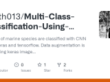 Multi Class Classification Using Cnn Marine Classifier Ipynb At Main