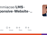 Github Csesojonmia23 Lms Responsive Website Using Html Css Javascript